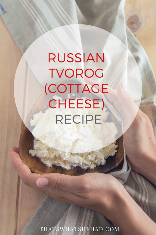 How to Make Authentic Russian Tvorog at Home | That’s What She Had