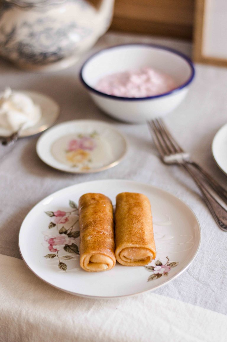 Blinchiki With Tvorog and Strawberries | That’s What She Had