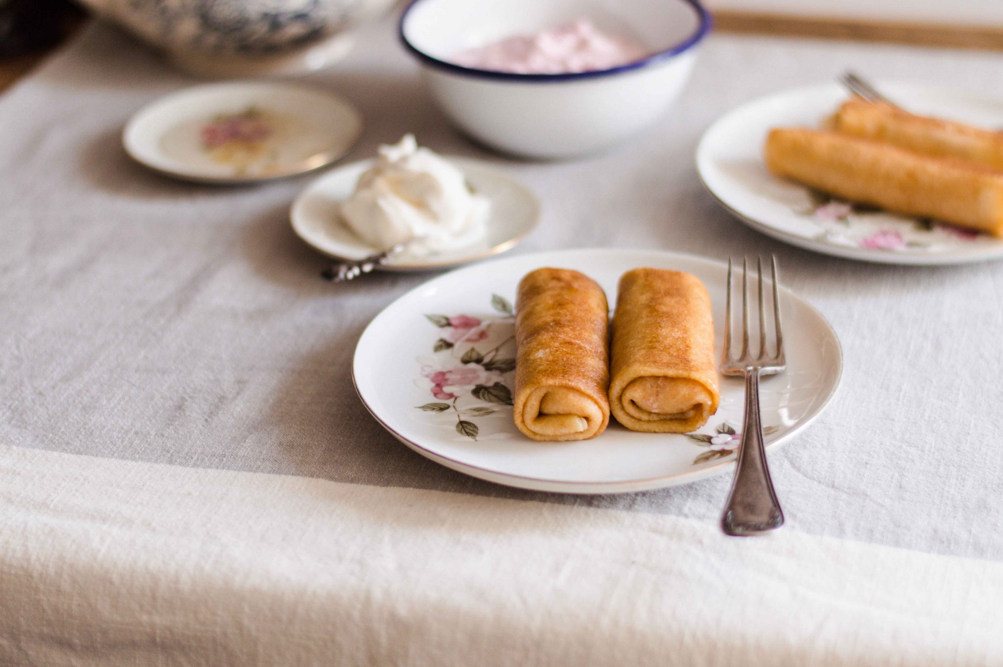 Blinchiki With Tvorog and Strawberries | That’s What She Had